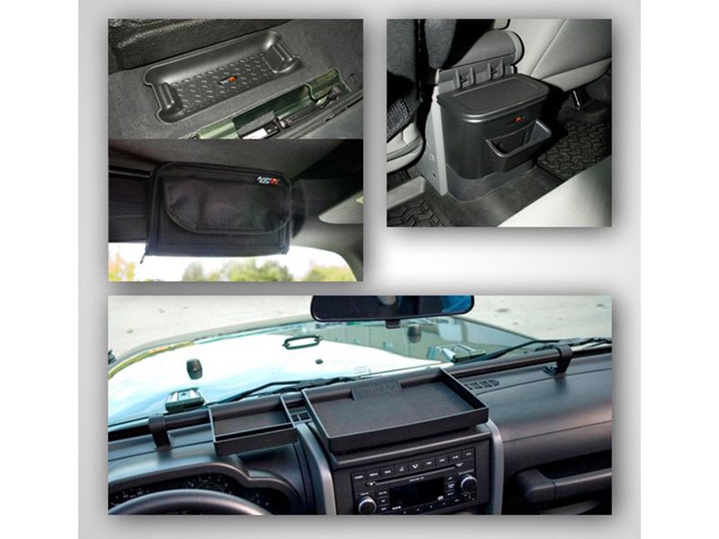 Interior Storage Kit | Rugged Ridge