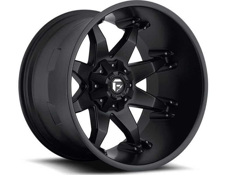 Fuel Matte Black Octane Wheels | Rugged Ridge