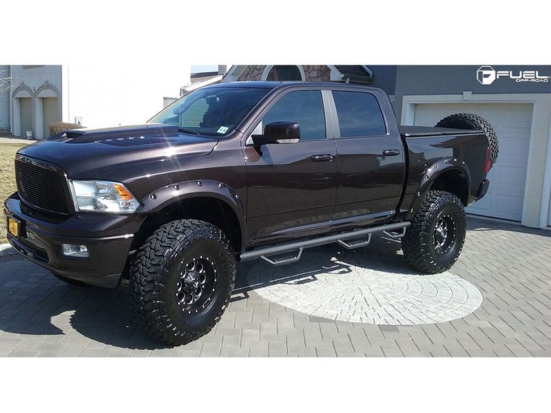 Fuel Fuel Matte Black Revolver Wheel D52515800837