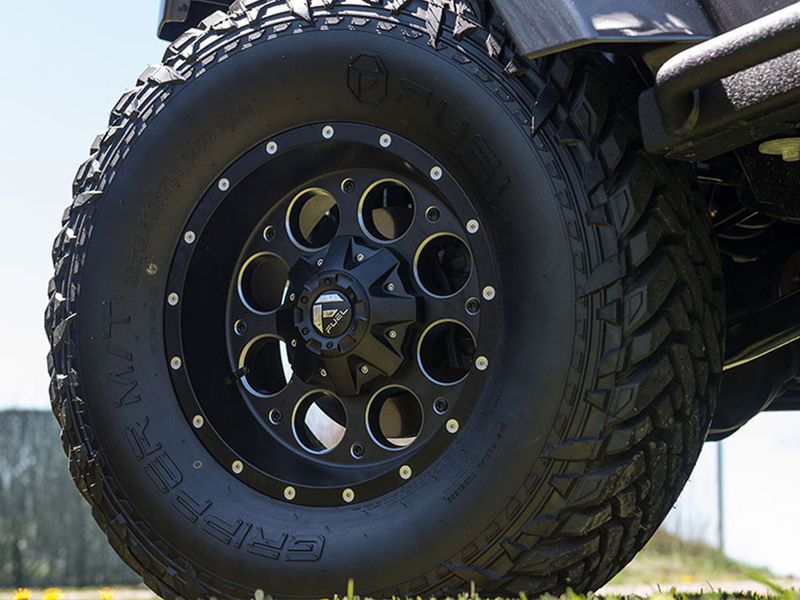 Fuel Fuel Matte Black Revolver Wheel D52517902645