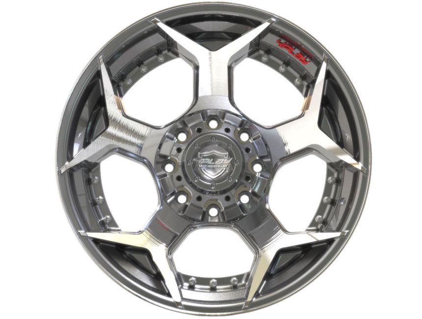 4Play Brushed Gunmetal 4P50 Wheels | Rugged Ridge