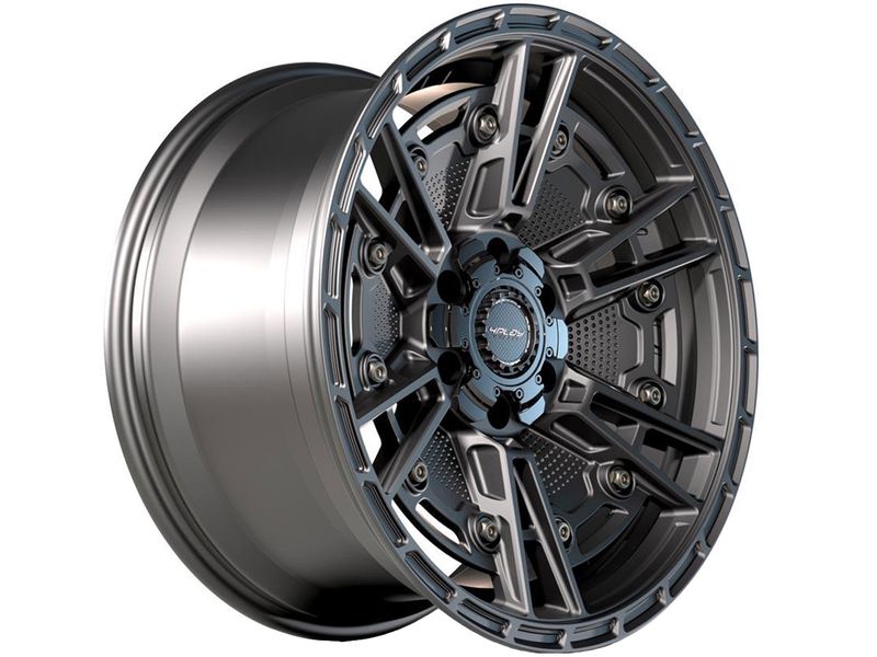 4Play Matte Black 4PS01 Wheels | Rugged Ridge