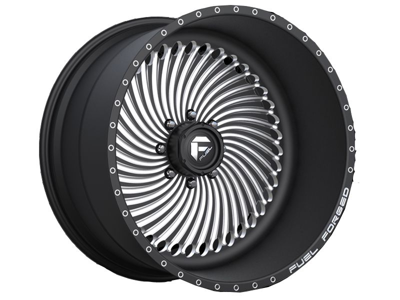 Fuel Forged Machined Black FF01 Wheels | Rugged Ridge