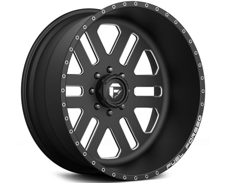 Fuel Forged Machined Black FF08 Wheels | Rugged Ridge