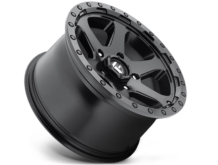 Fuel Matte Black Ripper Wheels | Rugged Ridge