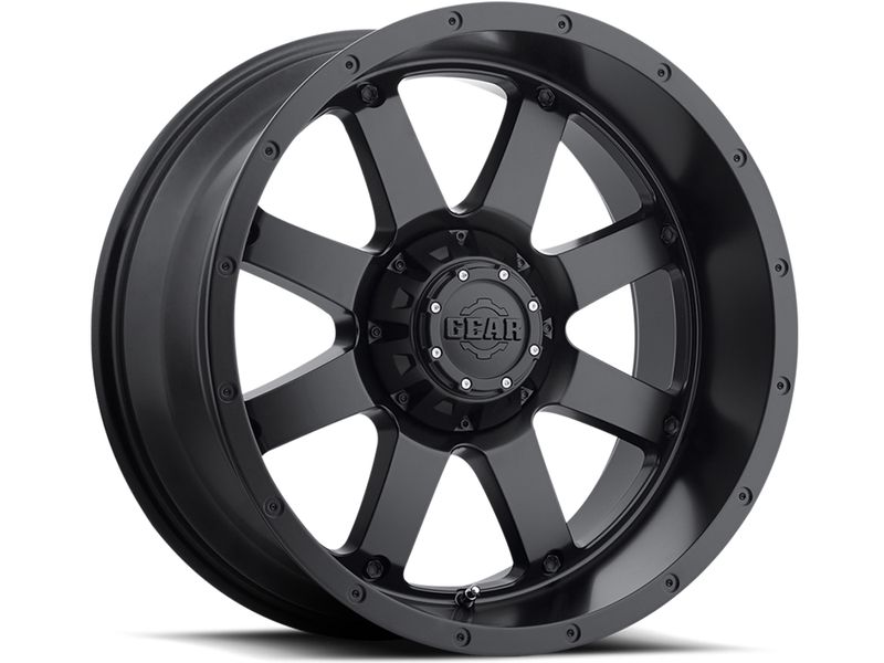 Gear Off Road Black 726B Big Block Wheels | Rugged Ridge
