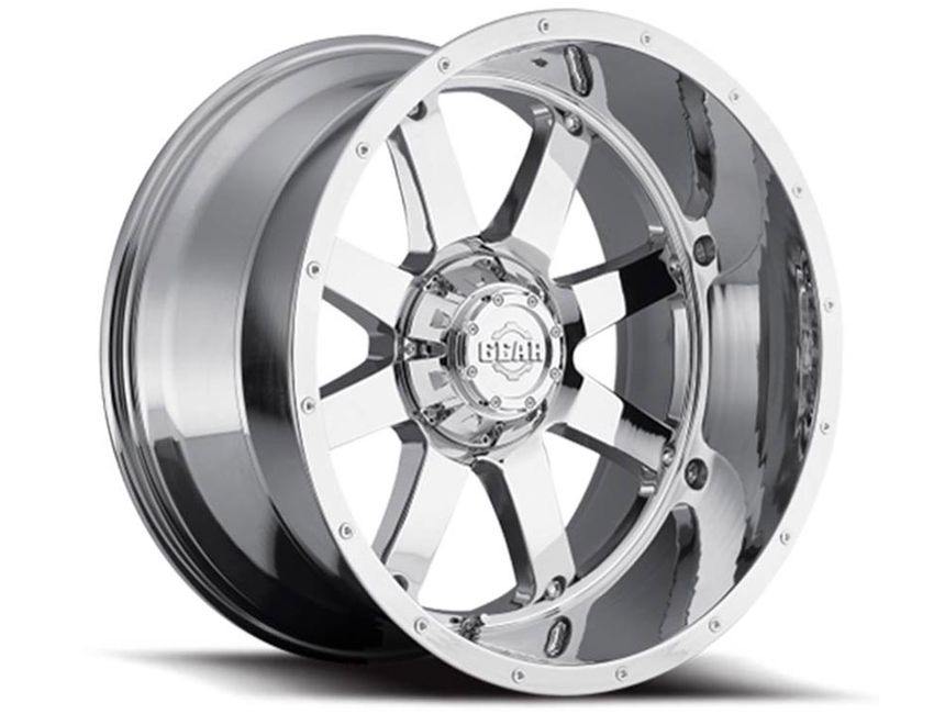 Gear Off Road Chrome 726C Big Block Wheels | Rugged Ridge