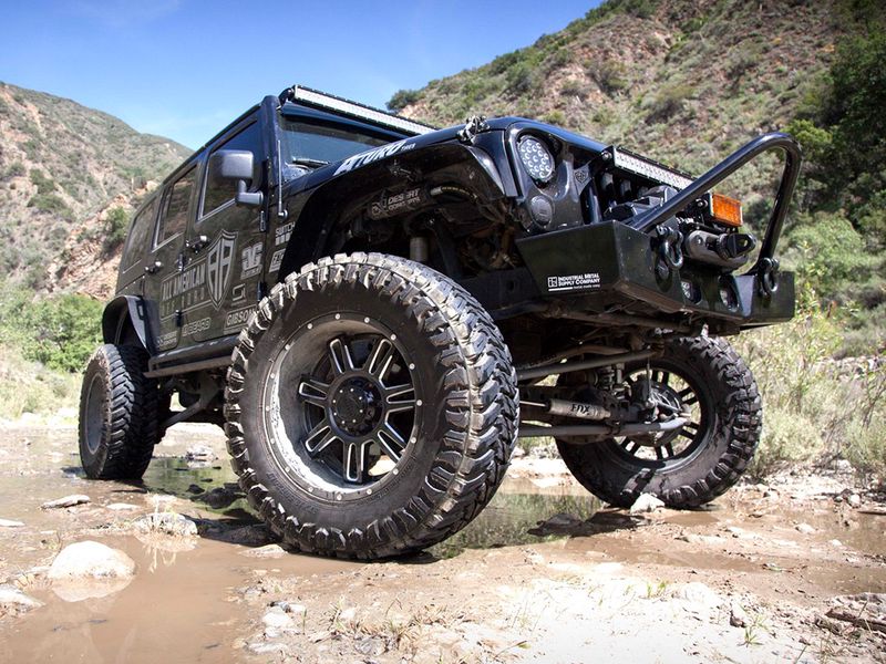 Gear Off Road Black 737BM Challenger Wheels | Rugged Ridge