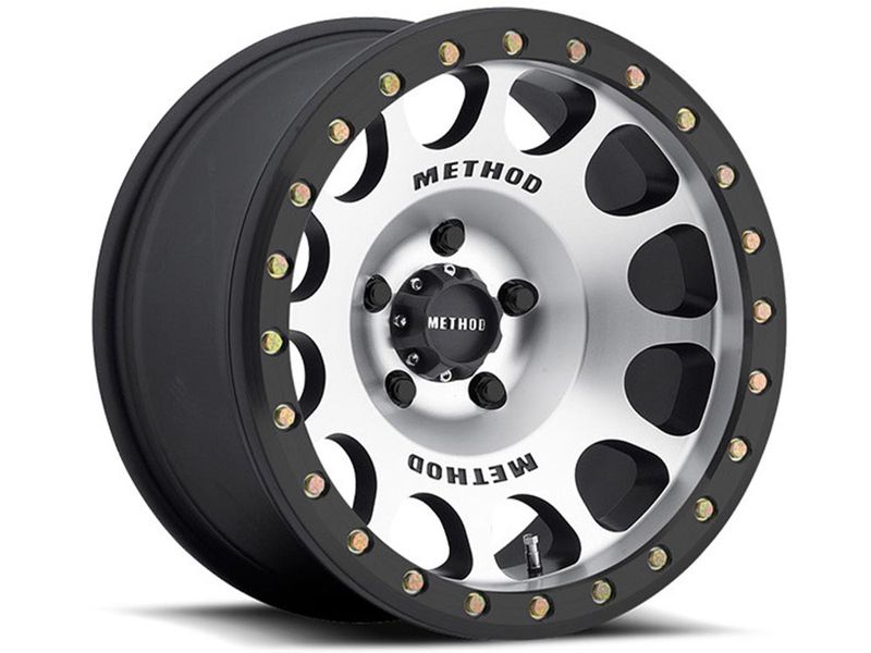 Method Machined Black 105 Beadlock Wheels | Rugged Ridge