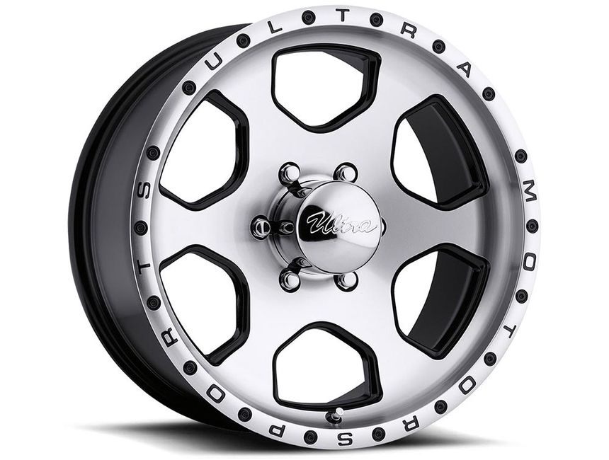 Ultra Machined Black 175U Rogue Wheels | Rugged Ridge