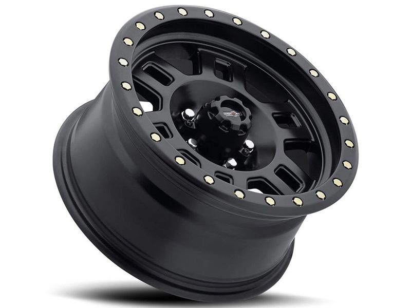 Vision Matte Black Manx Wheels | Rugged Ridge