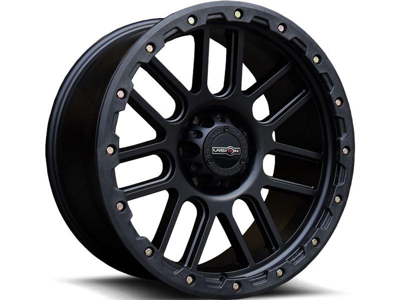 Vision Wheel Vision Matte Black Nemesis Wheel 111-8981MB18
