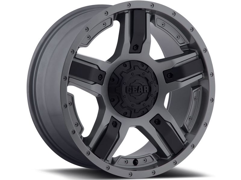 Gear Off Road Grey 740GB Manifold Wheels | Rugged Ridge