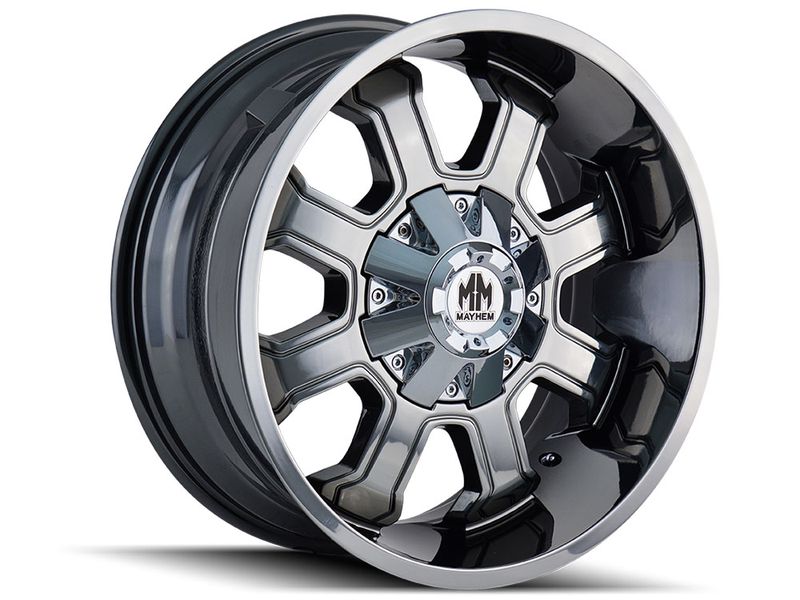 Mayhem Chrome Fierce Wheels | Rugged Ridge