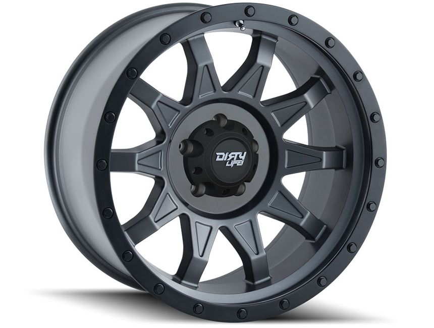 Dirty Life Grey Roadkill Wheels | Rugged Ridge