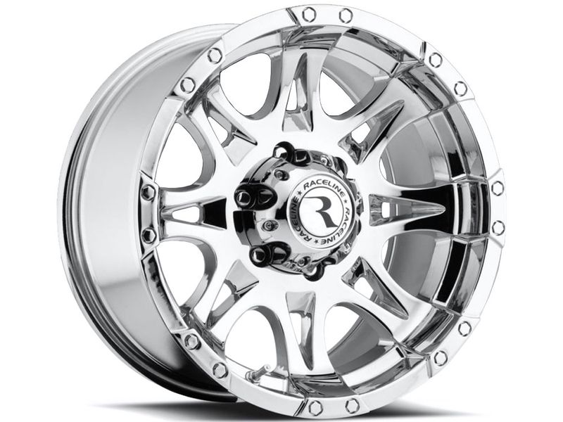 Raceline Raceline Chrome Raptor Wheel 983-68060