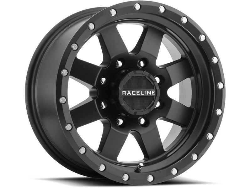 Raceline Black Defender Wheels | Rugged Ridge