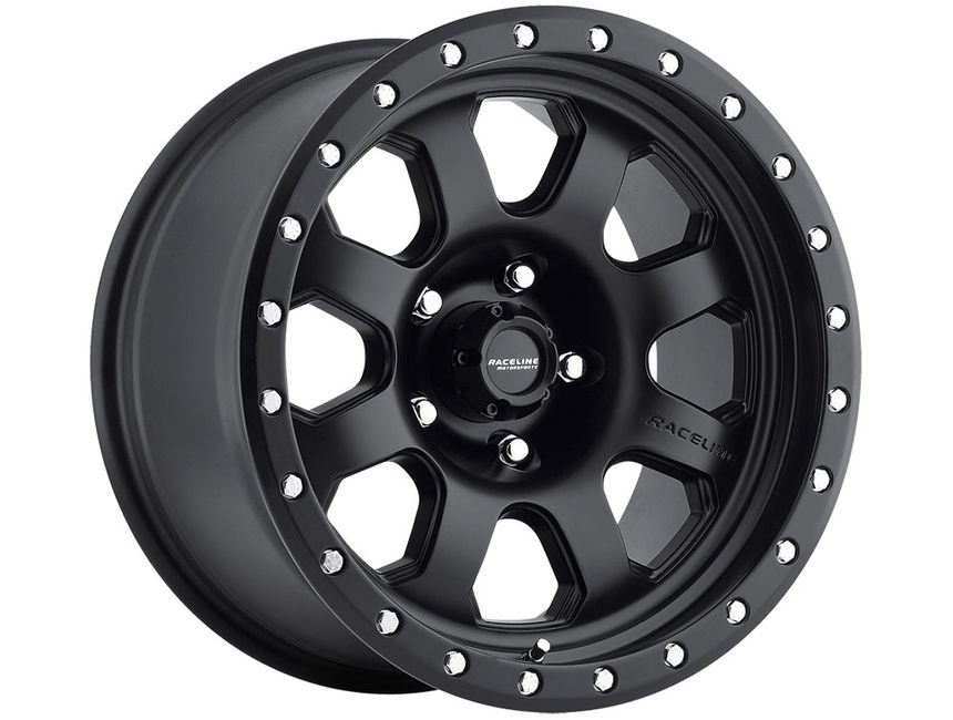 Raceline Black Avenger Wheels | Rugged Ridge
