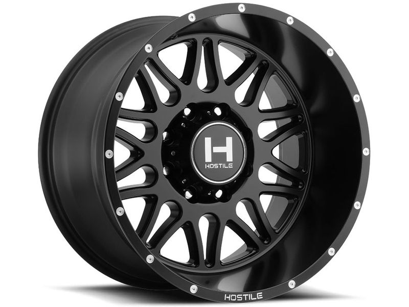 Hostile Black Blaze Wheels | Rugged Ridge