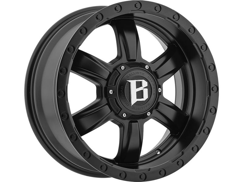 Ballistic Black 962 Slayer Wheels | Rugged Ridge