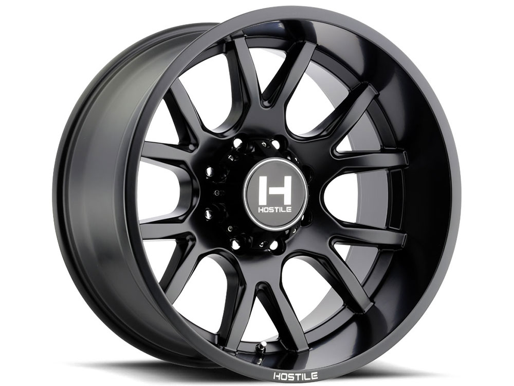 Hostile Black Rage Wheels | Rugged Ridge