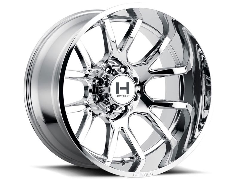 Hostile Chrome Rage Wheels | Rugged Ridge