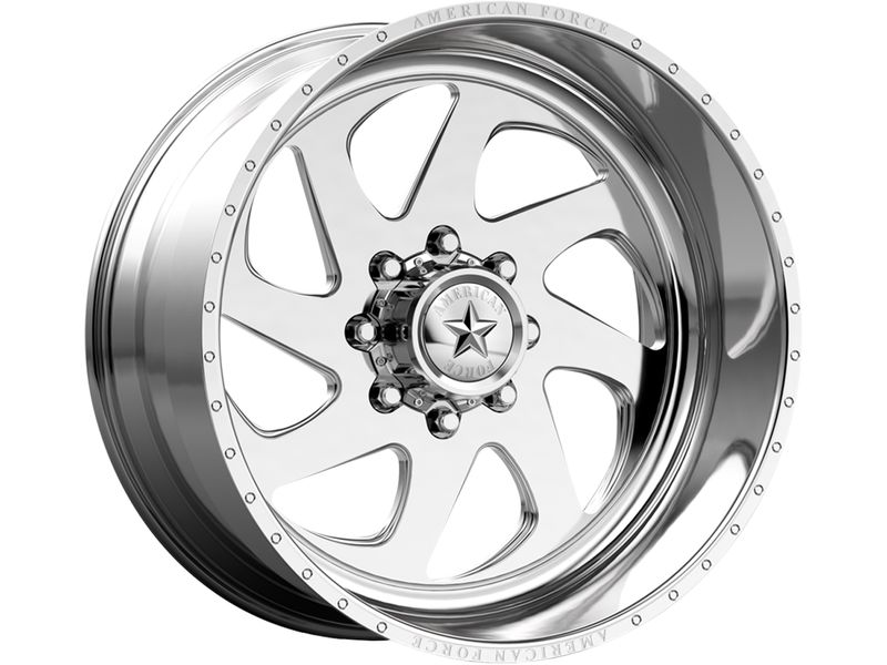 American Force Polished Banshee Wheels | Rugged Ridge