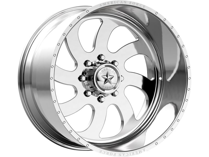 American Force Polished Blade Wheels | Rugged Ridge