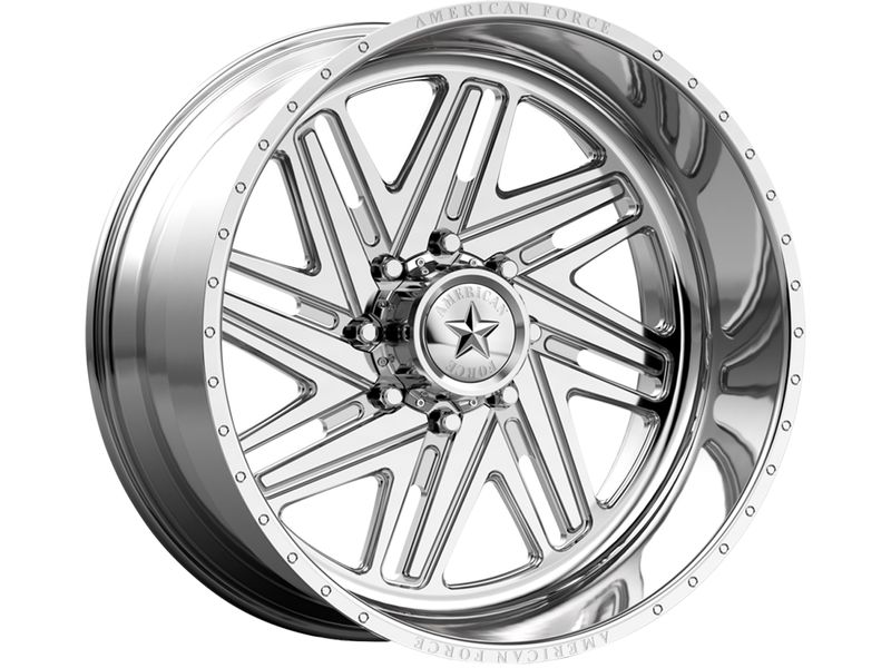 American Force Polished Carver Wheels | Rugged Ridge