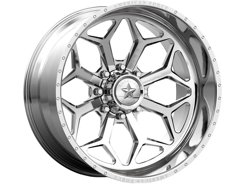 American Force Polished Cortex Wheels | Rugged Ridge