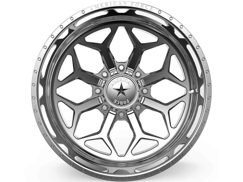 American Force Polished Cortex Wheels | Rugged Ridge