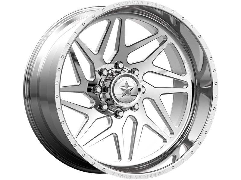 American Force Polished Genesis Wheels | Rugged Ridge