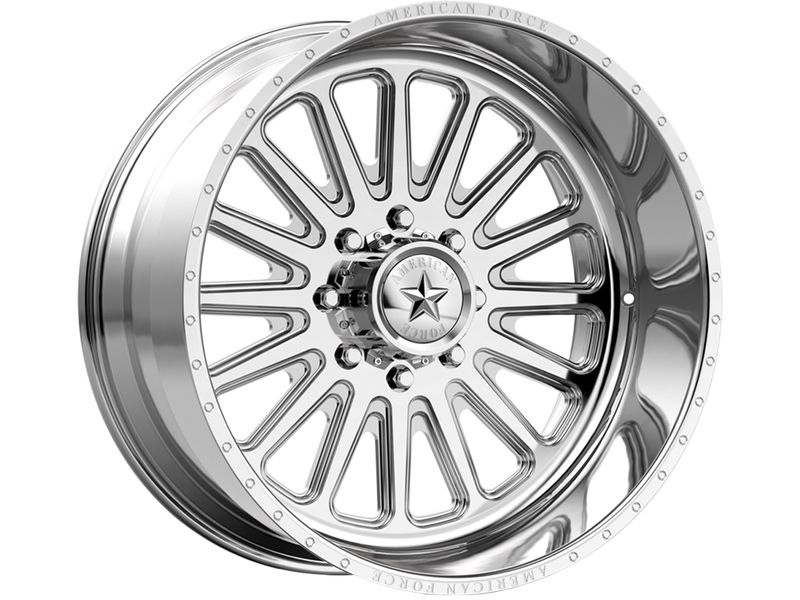 American Force Polished Idol Wheels | Rugged Ridge