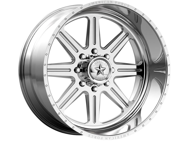 American Force Polished Legend Wheels | Rugged Ridge