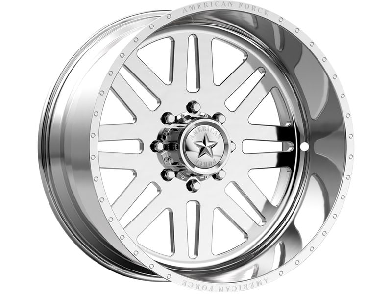 American Force Polished Liberty Wheels | Rugged Ridge