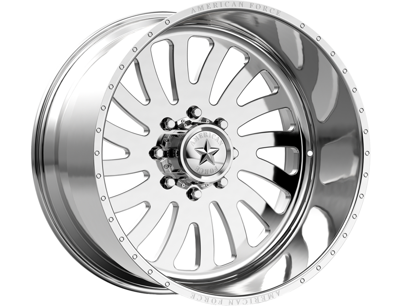 American Force Polished Octane Wheels | Rugged Ridge