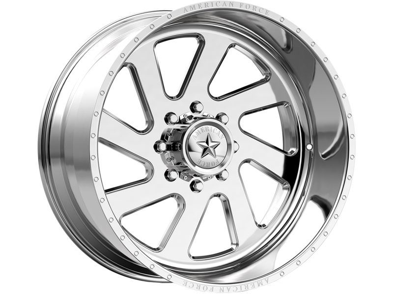 American Force Polished Power Wheels | Rugged Ridge