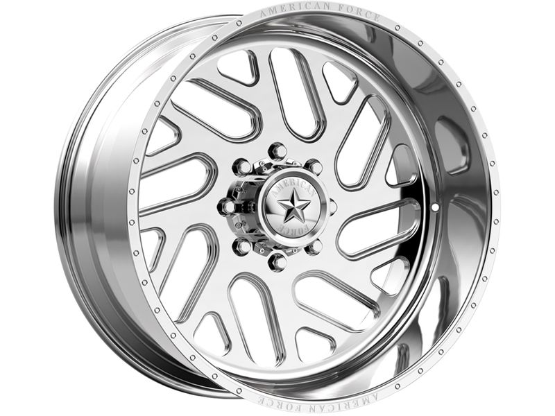 American Force Polished Rook Wheels | Rugged Ridge