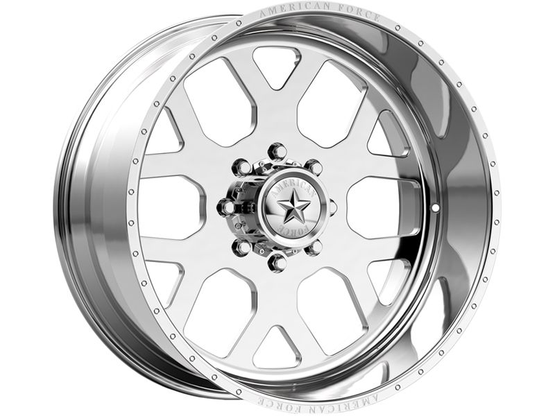 American Force Polished Shield Wheels | Rugged Ridge