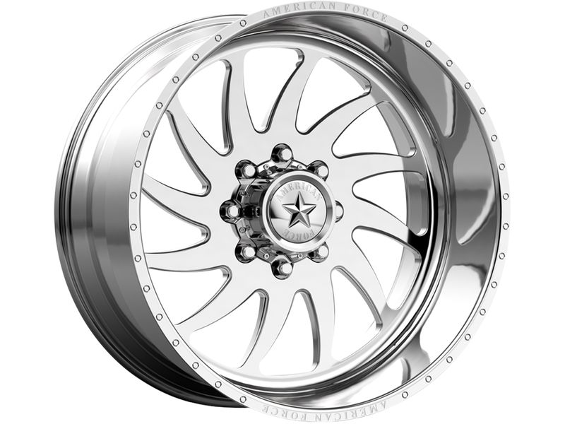 American Force Polished Spirit Wheels | Rugged Ridge