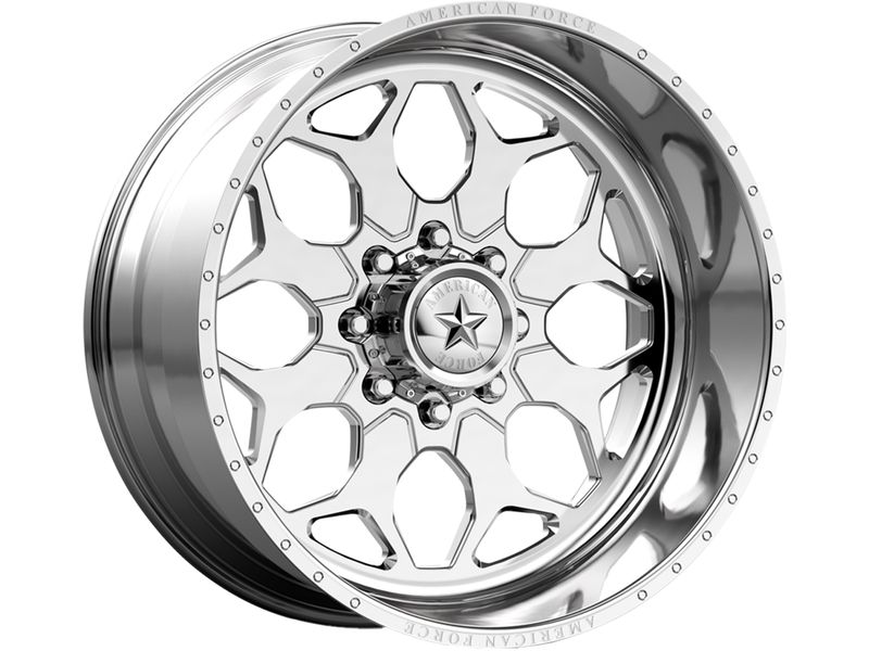 American Force Polished Terra Wheels | Rugged Ridge