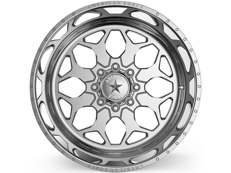 American Force Polished Terra Wheels | Rugged Ridge