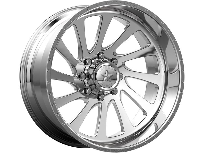 American Force Polished Torq Wheels | Rugged Ridge
