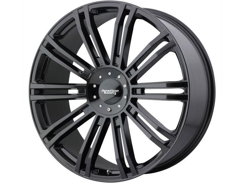 American Racing Gloss Black AR939 D2 Wheels | Rugged Ridge