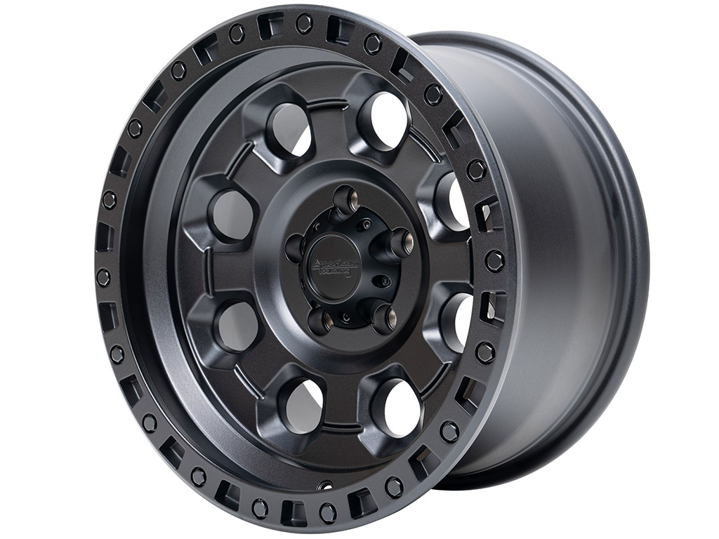 American Racing Matte Black AR201 Wheels | Rugged Ridge