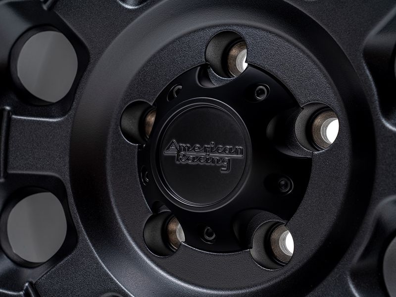 American Racing Matte Black AR201 Wheels | Rugged Ridge
