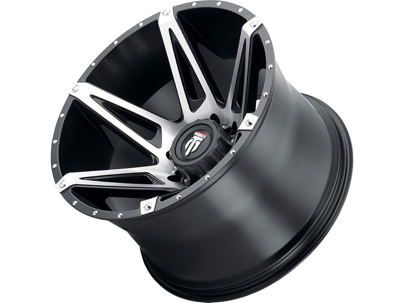 American Truxx American Truxx Machined Gloss Black AT-1902 Kutz Wheel ...