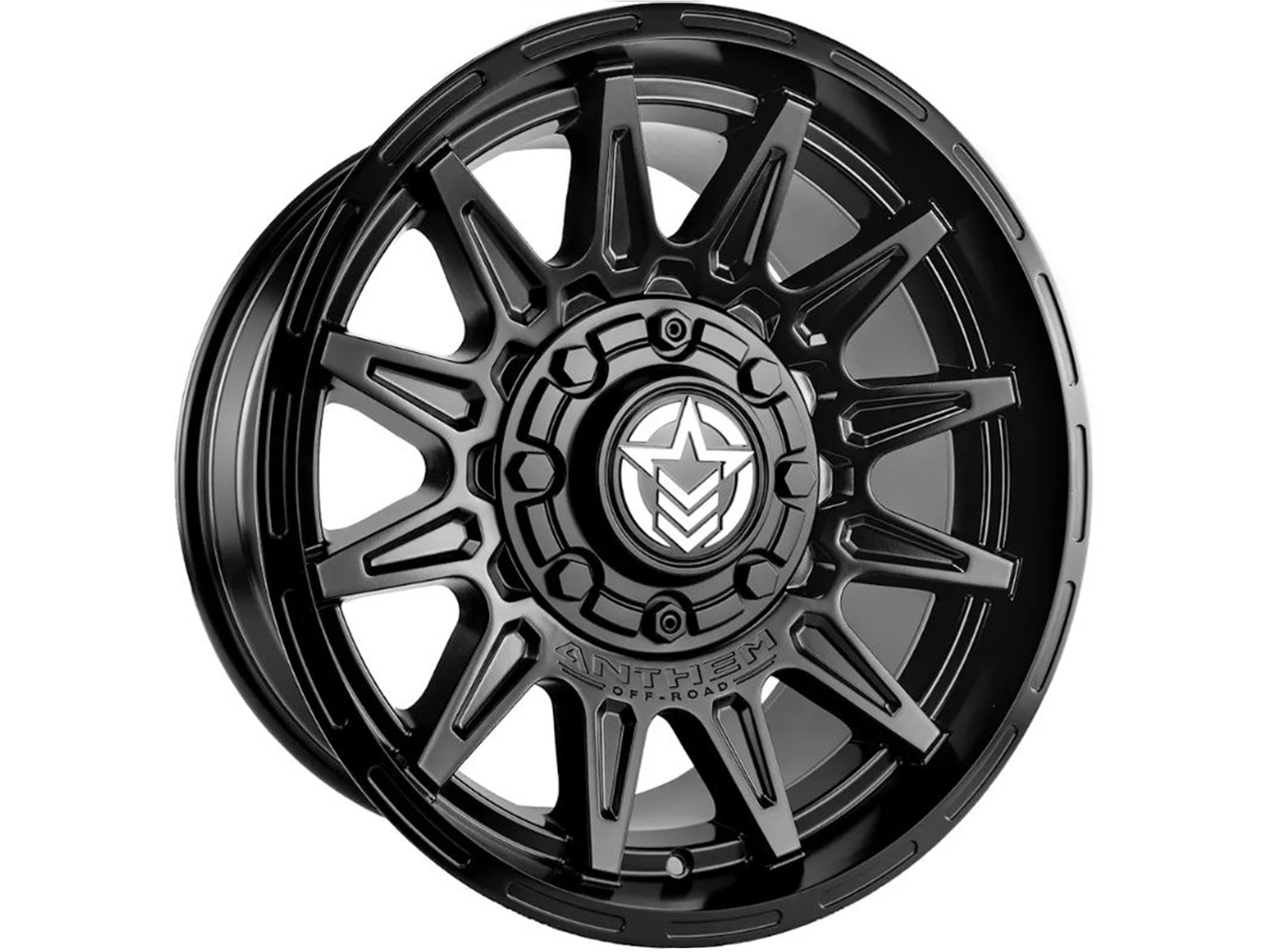 Anthem Off-Road Matte Black Liberty Wheels | Rugged Ridge