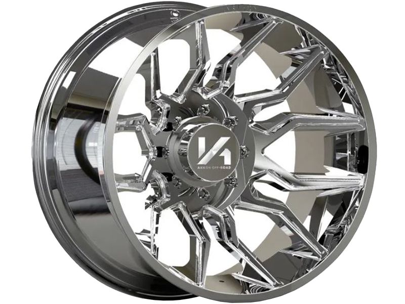 Arkon Off-Road Chrome Roosevelt Wheels | Rugged Ridge