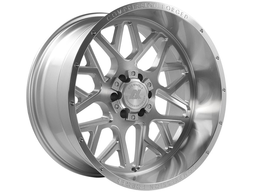 Axe Offroad Brushed Silver AX5 Wheels | Rugged Ridge